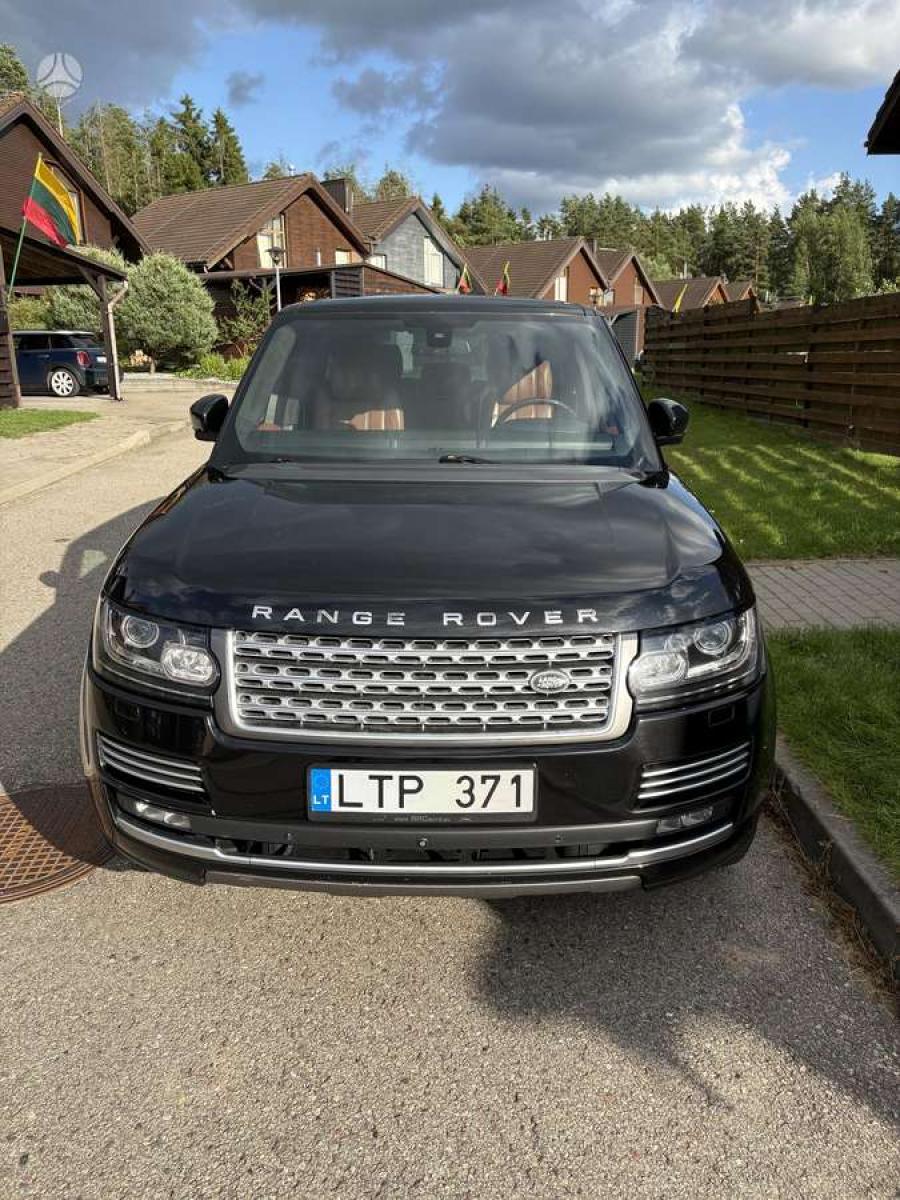 Melns Land Rover Range Rover 2015 Viļņa, ar dzinēja tilpumu 4.37 L un nobraukumu 313 tūkst. km par 22500 €, foto 52 vietnē AUTOMOTO.COM.LV