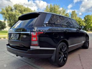 Black Land Rover Range Rover 2015 in Klaipeda, with an engine capacity of 5.00 L and mileage of 0 thousand km for 19900 €, photo 6 on AUTOMOTO.COM.LV