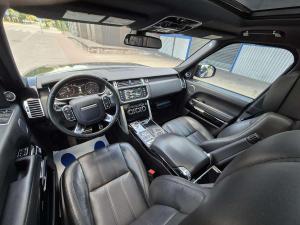 Black Land Rover Range Rover 2015 in Klaipeda, with an engine capacity of 5.00 L and mileage of 0 thousand km for 19900 €, photo 10 on AUTOMOTO.COM.LV
