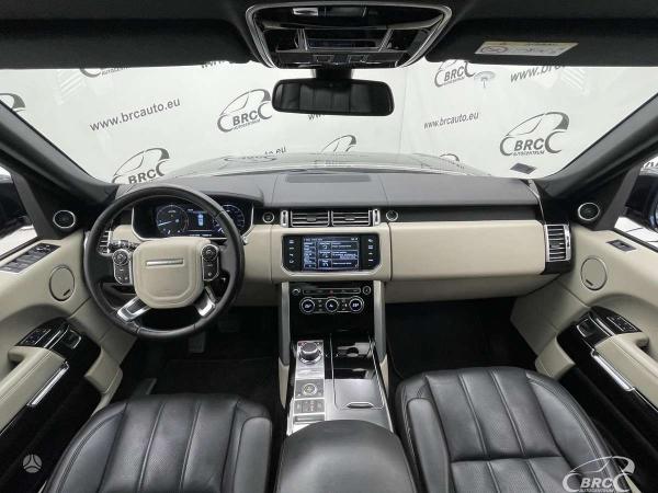 Melns Land Rover Range Rover 2015 Viļņa, ar dzinēja tilpumu 4.37 L un nobraukumu 155 tūkst. km par 19900 €, foto 5 vietnē AUTOMOTO.COM.LV