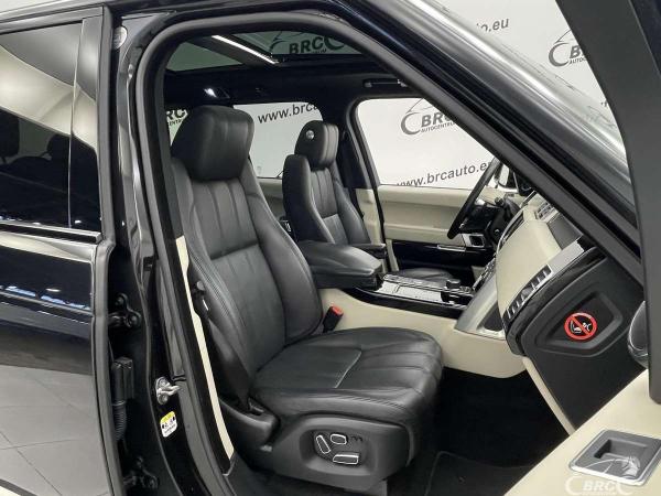 Melns Land Rover Range Rover 2015 Viļņa, ar dzinēja tilpumu 4.37 L un nobraukumu 155 tūkst. km par 19900 €, foto 9 vietnē AUTOMOTO.COM.LV