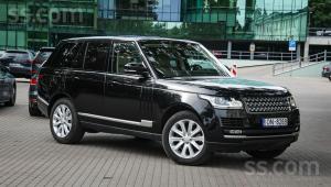 Black Land Rover Range Rover 2015 in Riga, with an engine capacity of 3.00 L and mileage of 207 thousand km for 22950 €, photo 4 on AUTOMOTO.COM.LV