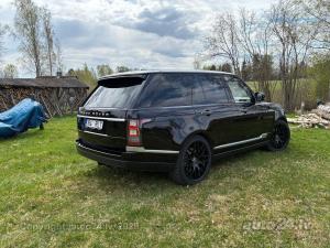 Melns Land Rover Range Rover 2016 Tallina, ar dzinēja tilpumu 4.40 L un nobraukumu 105 tūkst. km par 35000 €, foto 4 vietnē AUTOMOTO.COM.LV