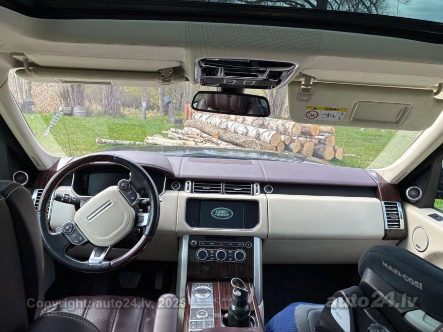 Melns Land Rover Range Rover 2016 Tallina, ar dzinēja tilpumu 4.40 L un nobraukumu 105 tūkst. km par 35000 €, foto 6 vietnē AUTOMOTO.COM.LV