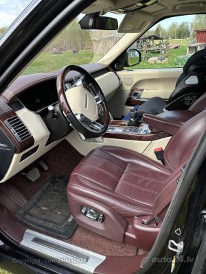 Melns Land Rover Range Rover 2016 Tallina, ar dzinēja tilpumu 4.40 L un nobraukumu 105 tūkst. km par 35000 €, foto 7 vietnē AUTOMOTO.COM.LV