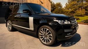 Melns Land Rover Range Rover 2016 Liepāja, ar dzinēja tilpumu 4.40 L un nobraukumu 0 tūkst. km par 24600 €, foto 3 vietnē AUTOMOTO.COM.LV