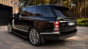 Melns Land Rover Range Rover 2016 Liepāja, ar dzinēja tilpumu 4.40 L un nobraukumu 0 tūkst. km par 24600 €, foto 5 vietnē AUTOMOTO.COM.LV