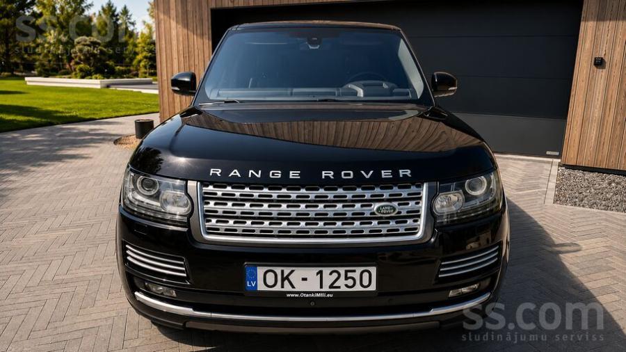 Melns Land Rover Range Rover 2016 Liepāja, ar dzinēja tilpumu 4.40 L un nobraukumu 0 tūkst. km par 24600 €, foto 6 vietnē AUTOMOTO.COM.LV