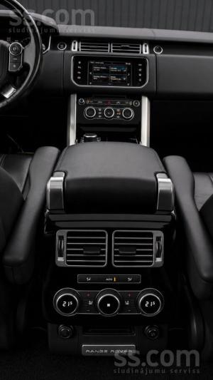 Melns Land Rover Range Rover 2016 Liepāja, ar dzinēja tilpumu 4.40 L un nobraukumu 0 tūkst. km par 24600 €, foto 15 vietnē AUTOMOTO.COM.LV