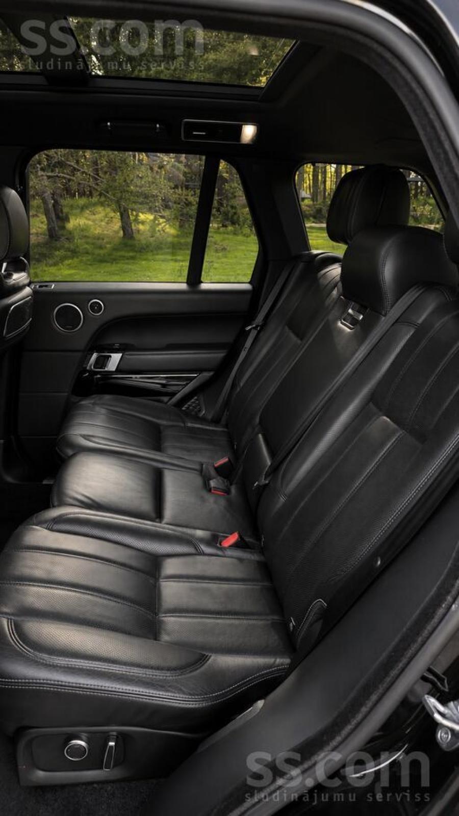 Melns Land Rover Range Rover 2016 Liepāja, ar dzinēja tilpumu 4.40 L un nobraukumu 0 tūkst. km par 24600 €, foto 16 vietnē AUTOMOTO.COM.LV