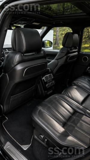 Melns Land Rover Range Rover 2016 Liepāja, ar dzinēja tilpumu 4.40 L un nobraukumu 0 tūkst. km par 24600 €, foto 17 vietnē AUTOMOTO.COM.LV