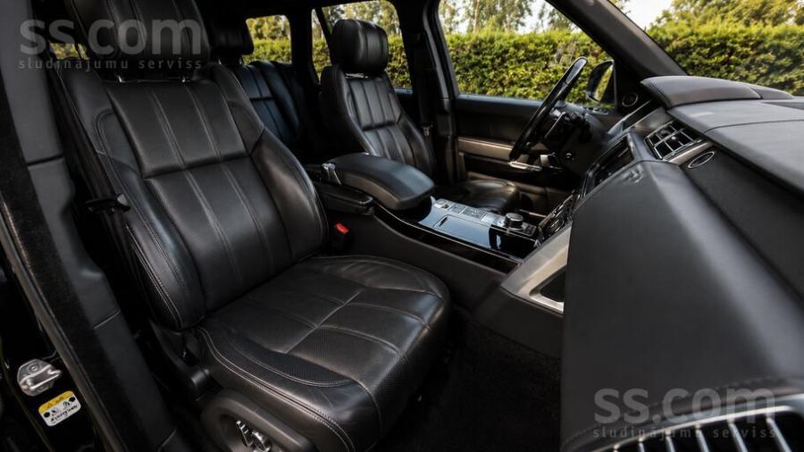 Melns Land Rover Range Rover 2016 Liepāja, ar dzinēja tilpumu 4.40 L un nobraukumu 0 tūkst. km par 24600 €, foto 20 vietnē AUTOMOTO.COM.LV