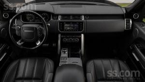 Melns Land Rover Range Rover 2016 Liepāja, ar dzinēja tilpumu 4.40 L un nobraukumu 0 tūkst. km par 24600 €, foto 21 vietnē AUTOMOTO.COM.LV