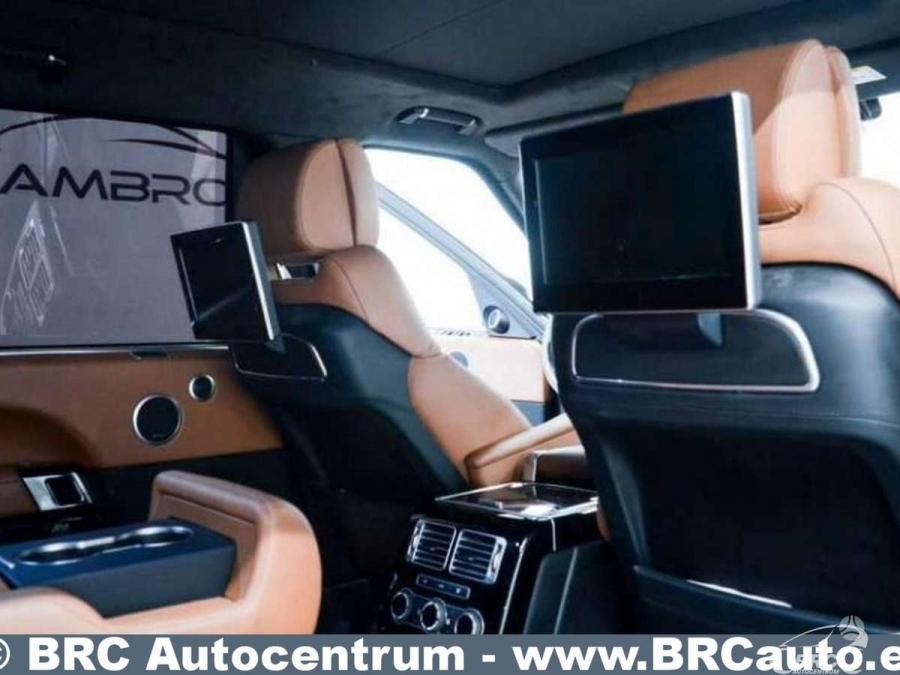 Melns Land Rover Range Rover 2016 Viļņa, ar dzinēja tilpumu 4.37 L un nobraukumu 272 tūkst. km par 26900 €, foto 15 vietnē AUTOMOTO.COM.LV