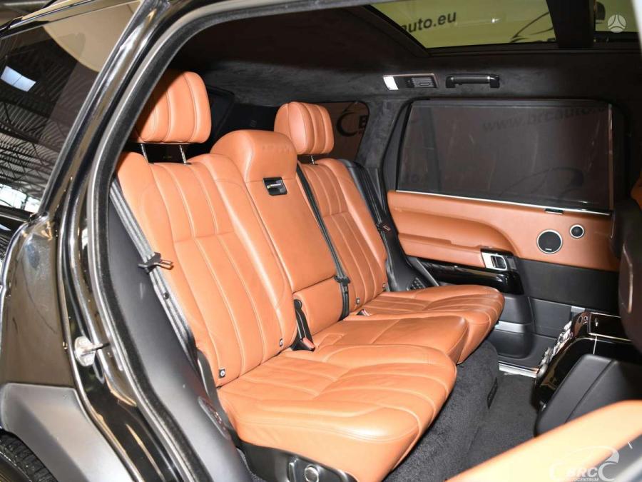 Melns Land Rover Range Rover 2016 Viļņa, ar dzinēja tilpumu 4.37 L un nobraukumu 272 tūkst. km par 26900 €, foto 18 vietnē AUTOMOTO.COM.LV