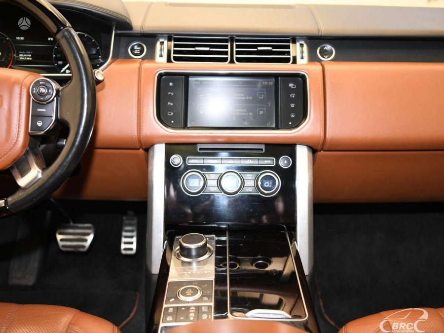 Melns Land Rover Range Rover 2016 Viļņa, ar dzinēja tilpumu 4.37 L un nobraukumu 272 tūkst. km par 26900 €, foto 21 vietnē AUTOMOTO.COM.LV