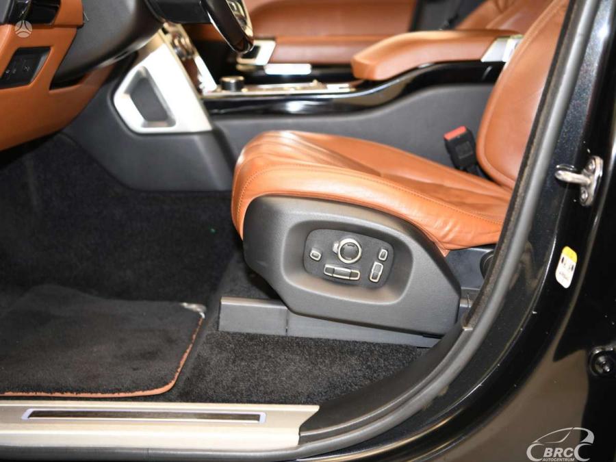 Melns Land Rover Range Rover 2016 Viļņa, ar dzinēja tilpumu 4.37 L un nobraukumu 272 tūkst. km par 26900 €, foto 28 vietnē AUTOMOTO.COM.LV