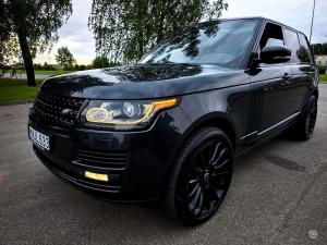 Melns Land Rover Range Rover 2016 Šauļi, ar dzinēja tilpumu 2.99 L un nobraukumu 258 tūkst. km par 27500 €, foto  vietnē AUTOMOTO.COM.LV