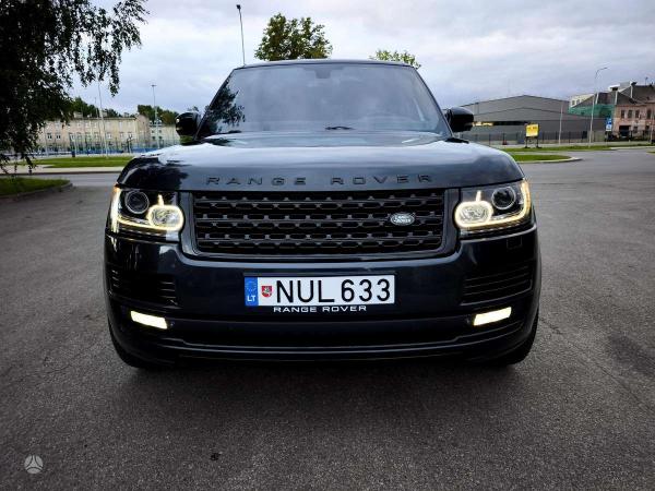 Melns Land Rover Range Rover 2016 Šauļi, ar dzinēja tilpumu 2.99 L un nobraukumu 258 tūkst. km par 27500 €, foto 5 vietnē AUTOMOTO.COM.LV