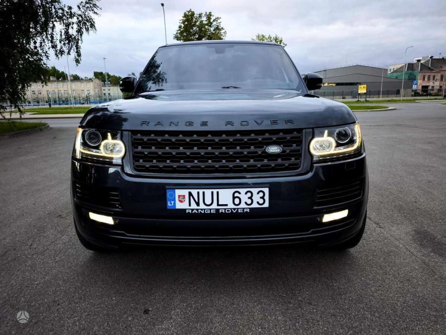 Melns Land Rover Range Rover 2016 Šauļi, ar dzinēja tilpumu 2.99 L un nobraukumu 258 tūkst. km par 27500 €, foto 6 vietnē AUTOMOTO.COM.LV