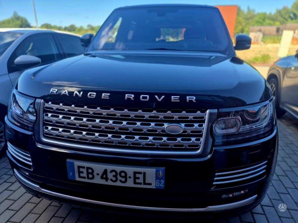 Melns Land Rover Range Rover 2016 Tauragė, ar dzinēja tilpumu 4.37 L un nobraukumu 278 tūkst. km par 18500 €, foto 1 vietnē AUTOMOTO.COM.LV
