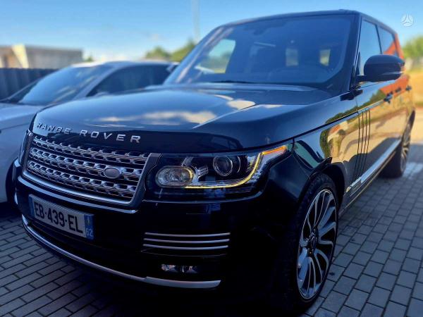 Melns Land Rover Range Rover 2016 Tauragė, ar dzinēja tilpumu 4.37 L un nobraukumu 278 tūkst. km par 18500 €, foto 3 vietnē AUTOMOTO.COM.LV