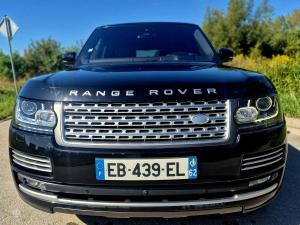 Melns Land Rover Range Rover 2016 Tauragė, ar dzinēja tilpumu 4.37 L un nobraukumu 278 tūkst. km par 18500 €, foto 5 vietnē AUTOMOTO.COM.LV
