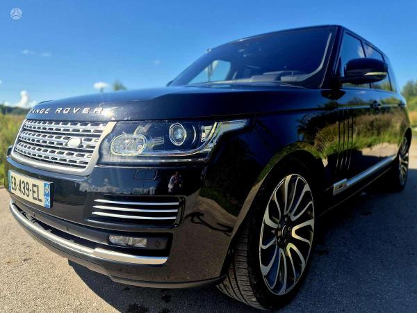 Melns Land Rover Range Rover 2016 Tauragė, ar dzinēja tilpumu 4.37 L un nobraukumu 278 tūkst. km par 18500 €, foto 6 vietnē AUTOMOTO.COM.LV