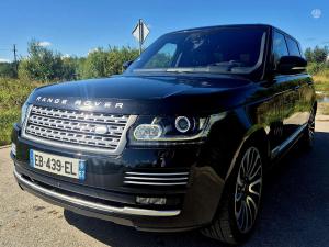 Melns Land Rover Range Rover 2016 Tauragė, ar dzinēja tilpumu 4.37 L un nobraukumu 278 tūkst. km par 18500 €, foto 7 vietnē AUTOMOTO.COM.LV