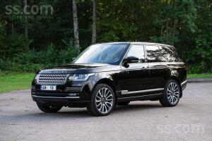 Black Land Rover Range Rover 2016 in Riga, with an engine capacity of 4.40 L and mileage of 147 thousand km for 31399 €, photo  on AUTOMOTO.COM.LV