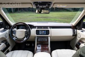 Melns Land Rover Range Rover 2016 Rīga, ar dzinēja tilpumu 4.40 L un nobraukumu 147 tūkst. km par 31399 €, foto 7 vietnē AUTOMOTO.COM.LV