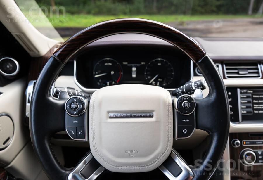 Melns Land Rover Range Rover 2016 Rīga, ar dzinēja tilpumu 4.40 L un nobraukumu 147 tūkst. km par 31399 €, foto 10 vietnē AUTOMOTO.COM.LV