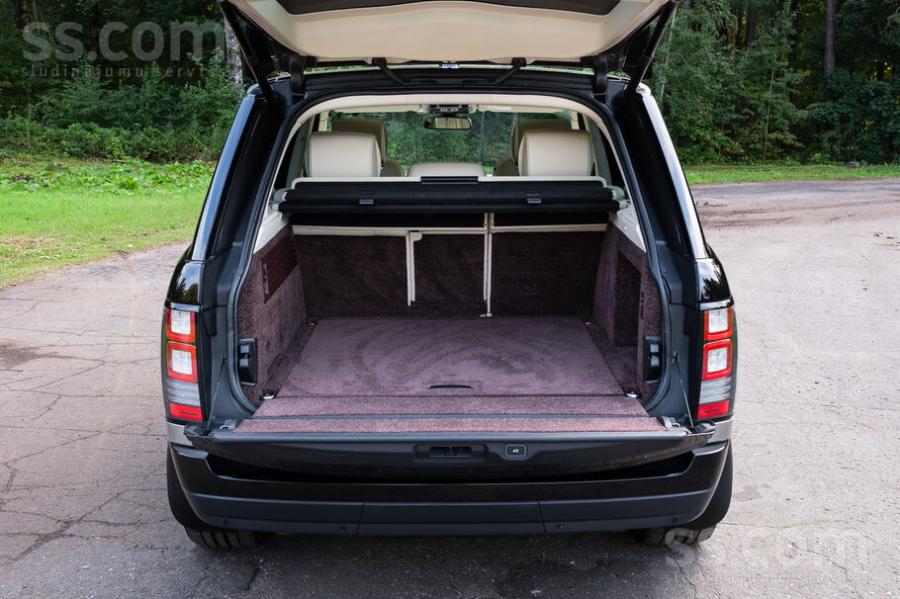 Melns Land Rover Range Rover 2016 Rīga, ar dzinēja tilpumu 4.40 L un nobraukumu 147 tūkst. km par 31399 €, foto 24 vietnē AUTOMOTO.COM.LV