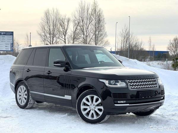 Black Land Rover Range Rover 2017 in Taurage, with an engine capacity of 3.00 L and mileage of 269 thousand km for 21500 €, photo 4 on AUTOMOTO.COM.LV