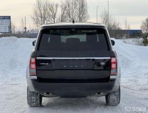 Black Land Rover Range Rover 2017 in Taurage, with an engine capacity of 3.00 L and mileage of 269 thousand km for 21500 €, photo 9 on AUTOMOTO.COM.LV
