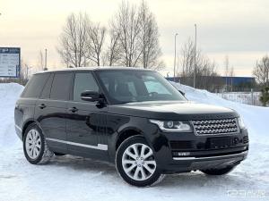 Black Land Rover Range Rover 2017 in Taurage, with an engine capacity of 3.00 L and mileage of 269 thousand km for 21500 €, photo 4 on AUTOMOTO.COM.LV