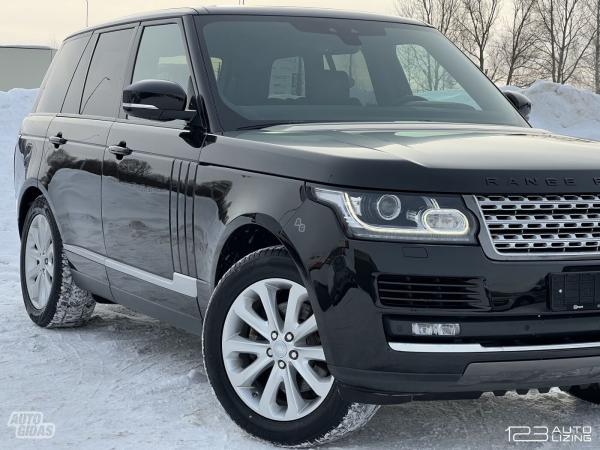 Black Land Rover Range Rover 2017 in Taurage, with an engine capacity of 3.00 L and mileage of 269 thousand km for 21500 €, photo 5 on AUTOMOTO.COM.LV