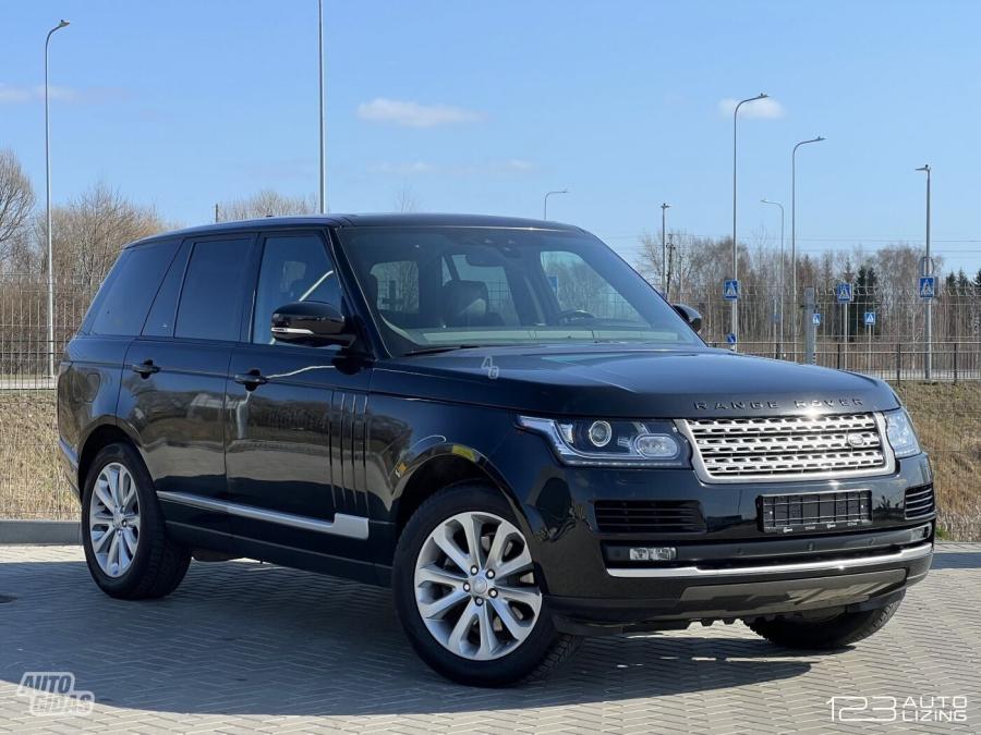 Black Land Rover Range Rover 2017 in Taurage, with an engine capacity of 3.00 L and mileage of 269 thousand km for 20500 €, photo 5 on AUTOMOTO.COM.LV