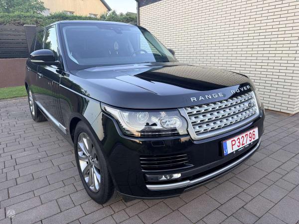 Melns Land Rover Range Rover 2017 Telšiai, ar dzinēja tilpumu 3.00 L un nobraukumu 225 tūkst. km par 21900 €, foto 4 vietnē AUTOMOTO.COM.LV