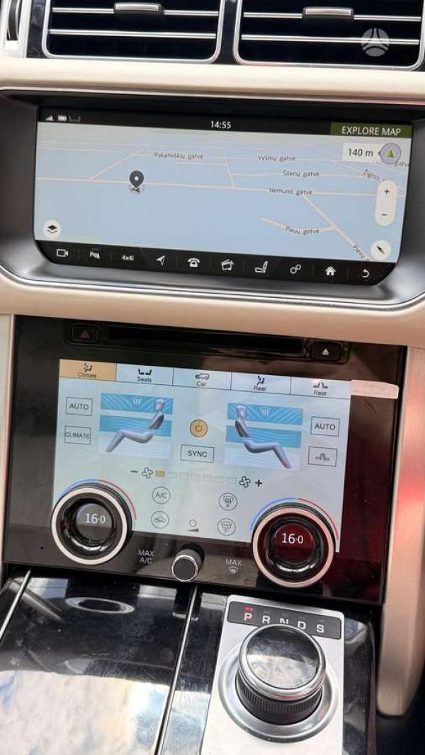 Melns Land Rover Range Rover 2017 Kauņa, ar dzinēja tilpumu 3.00 L un nobraukumu 199 tūkst. km par 14999 €, foto 9 vietnē AUTOMOTO.COM.LV