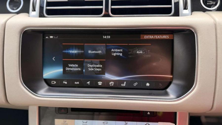 Melns Land Rover Range Rover 2017 Kauņa, ar dzinēja tilpumu 3.00 L un nobraukumu 199 tūkst. km par 14999 €, foto 25 vietnē AUTOMOTO.COM.LV