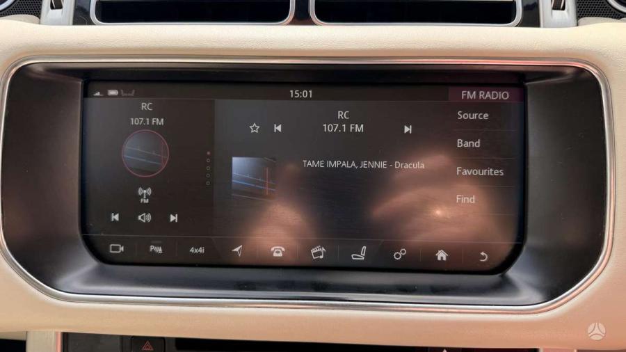 Melns Land Rover Range Rover 2017 Kauņa, ar dzinēja tilpumu 3.00 L un nobraukumu 199 tūkst. km par 14999 €, foto 30 vietnē AUTOMOTO.COM.LV