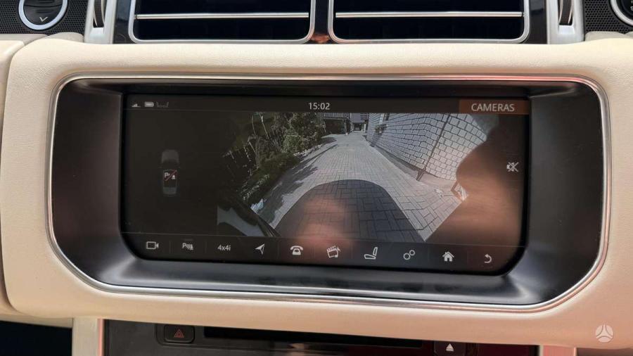 Melns Land Rover Range Rover 2017 Kauņa, ar dzinēja tilpumu 3.00 L un nobraukumu 199 tūkst. km par 14999 €, foto 31 vietnē AUTOMOTO.COM.LV