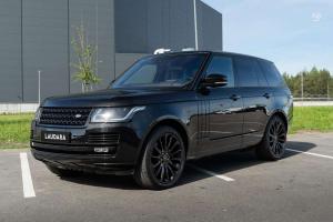 Black Land Rover Range Rover 2017 in Vilnius, with an engine capacity of 4.40 L and mileage of 248 thousand km for 28500 €, photo 3 on AUTOMOTO.COM.LV