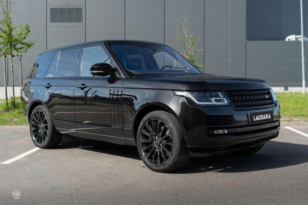 Melns Land Rover Range Rover 2017 Viļņa, ar dzinēja tilpumu 4.40 L un nobraukumu 248 tūkst. km par 28500 €, foto 9 vietnē AUTOMOTO.COM.LV