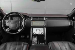 Black Land Rover Range Rover 2017 in Vilnius, with an engine capacity of 4.40 L and mileage of 248 thousand km for 28500 €, photo 14 on AUTOMOTO.COM.LV
