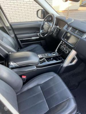 Melns Land Rover Range Rover 2017 Tauragė, ar dzinēja tilpumu 3.00 L un nobraukumu 228 tūkst. km par 18499 €, foto 18 vietnē AUTOMOTO.COM.LV