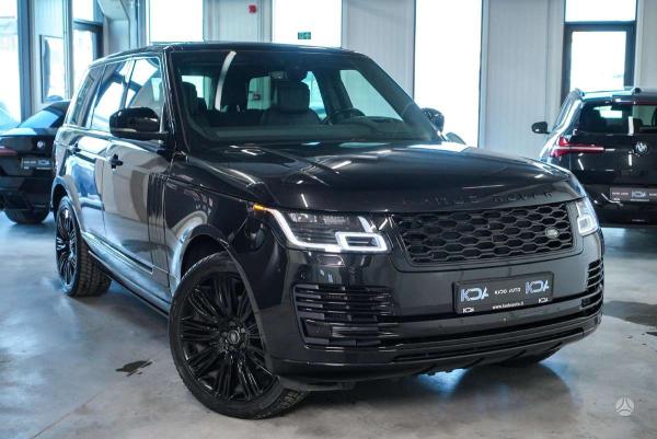 Black Land Rover Range Rover 2018 in Marijampole, with an engine capacity of 2.99 L and mileage of 61 thousand km for 44950 €, photo 3 on AUTOMOTO.COM.LV
