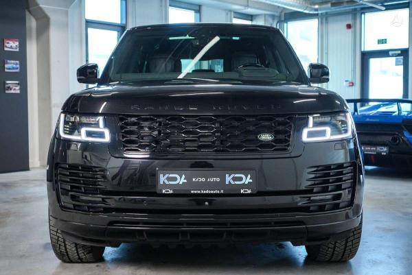 Black Land Rover Range Rover 2018 in Marijampole, with an engine capacity of 2.99 L and mileage of 61 thousand km for 44950 €, photo 4 on AUTOMOTO.COM.LV