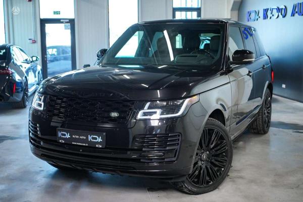 Black Land Rover Range Rover 2018 in Marijampole, with an engine capacity of 2.99 L and mileage of 61 thousand km for 44950 €, photo 5 on AUTOMOTO.COM.LV